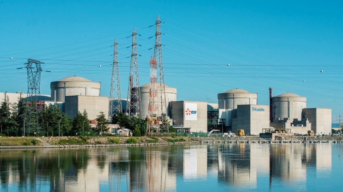FAIT DU SOIR L or e De Gros Chantiers La Centrale EDF Tricastin Veut