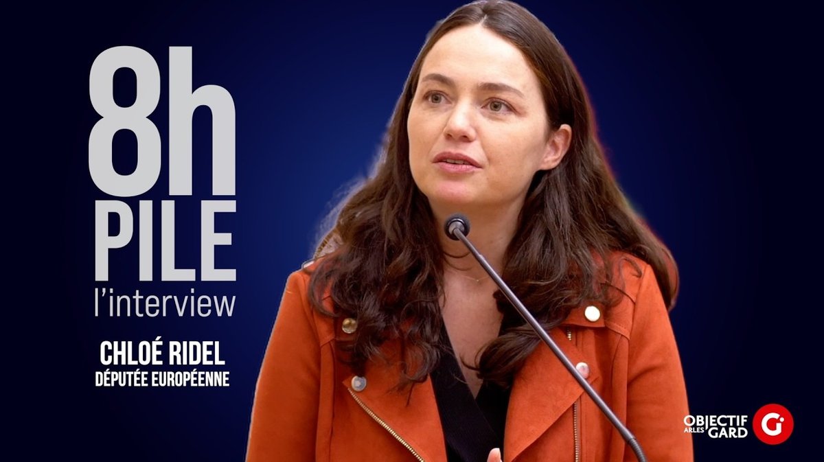 8H PILE La socialiste Chloé Ridel : "En tant que députée européenne, je ...